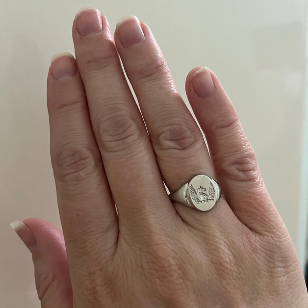 Antique Phoenix Intaglio Signet Ring in 18 Carat Gold Edwardian C. 1905 ...