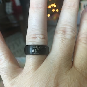 Custom Video Game Ring Mass Effect Ring N7 Combat Suit | Etsy