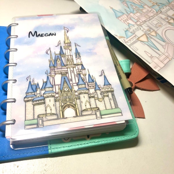 Disney Castle Planner Covers. Available Micro, Mini and Classic and Big ...