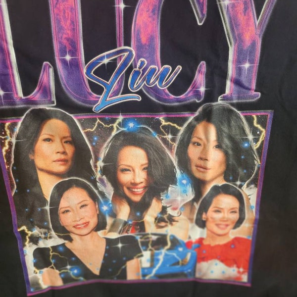 LUCY LIU Vintage Shirt, Lucy Liu Homage Tshirt, Lucy Liu Fan Tees, Lucy ...
