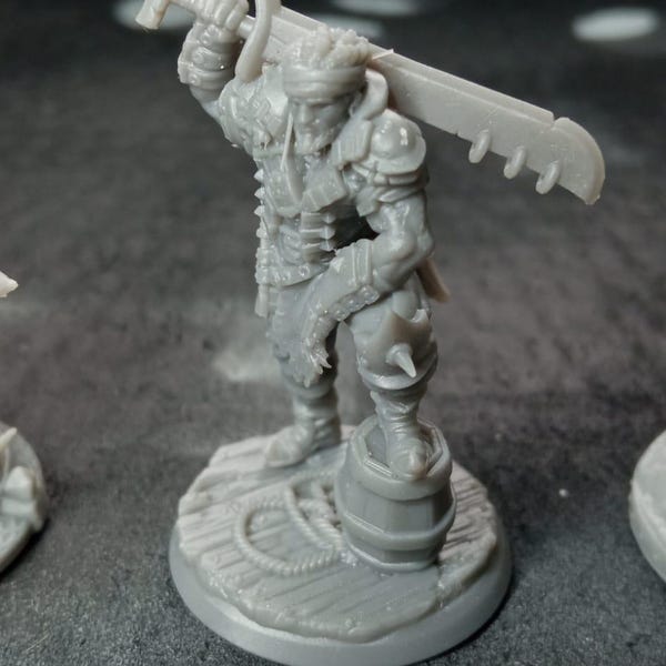 Dark Elf Warrior Miniatur | Fighter Varik Dun Ate | Tabletop Spiele ...