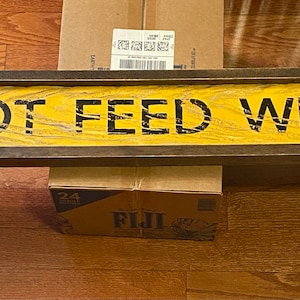 5ft Harbormaster Sign, Nautical Wood Beach House Sign, Coastal Decor ...