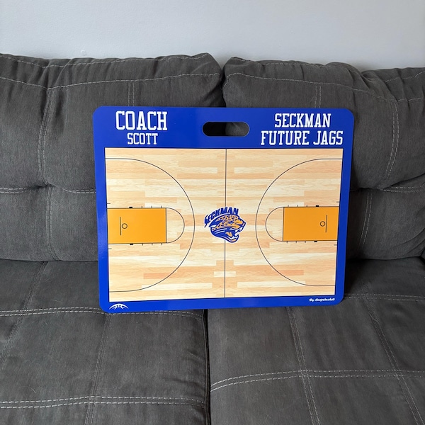 Personalized Magnetic 3x3 Basketball Coach Clipboard, Custom Tactic ...
