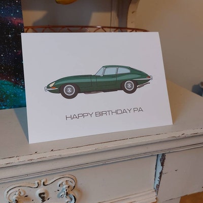 JCB 3CX Backhoe Loader Personalised Birthday Card Any Age and Name ...