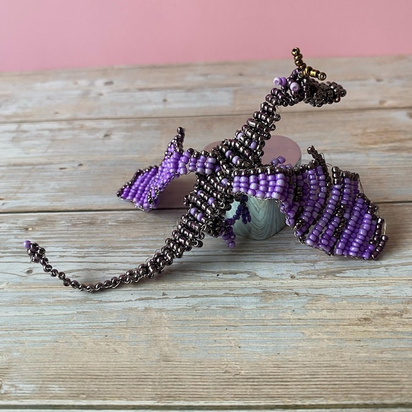 Beaded Dragon Video Tutorial - Dragon Beading Video • Beaded Dragon ...