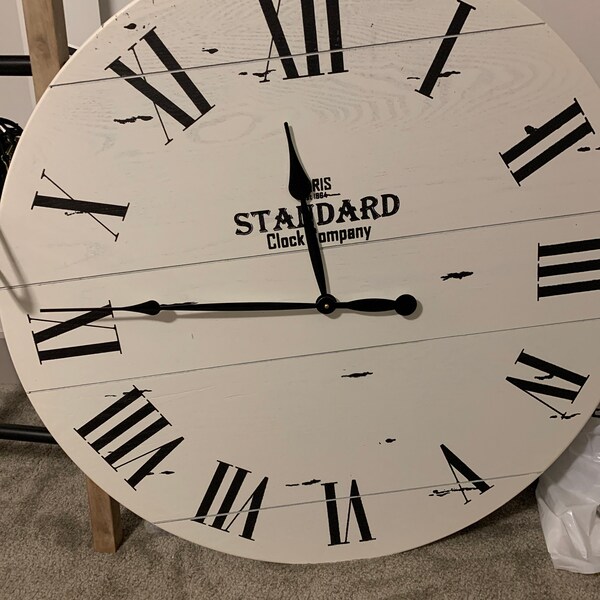Large Wall Clock Kit- Choose Your Hand Length - Etsy