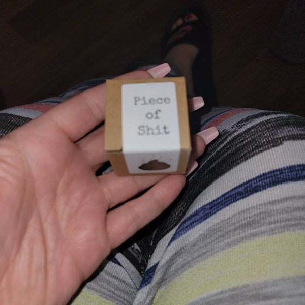 Piece of Sh*t- Boxed Gag Gift- Fake Plantable Poop- White Elephant ...