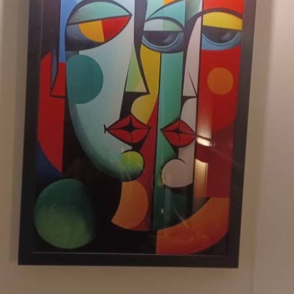 Pablo Picasso Wall Art, Tempered Glass Wall Art, Glass Printing, Large ...