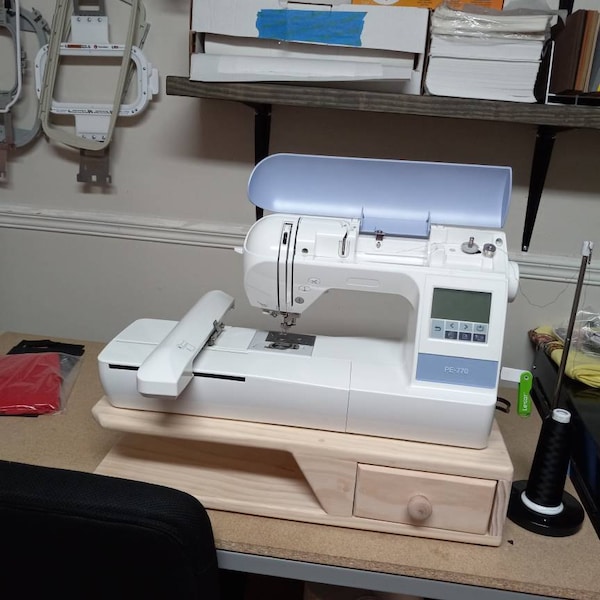 Embroidery / Sewing Machine Riser 22, 24 & 30 Long X 7, 9, 12 or 14 ...