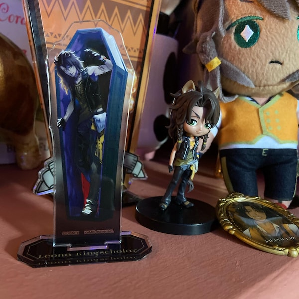 Twisted Wonderland Savanaclaw Leona Kingscholar Chibi Pen Acrylic Stand ...