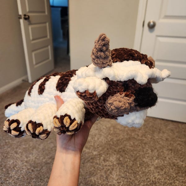 Appa Crochet Pattern ~ PDF Avatar the Last Airbender Amigurumi Pattern ...