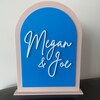 Two Tone Acrylic Sign Colourful Signage Bridal Shower - Etsy