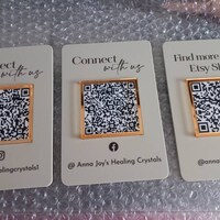 Mini QR Display Sign - Etsy UK