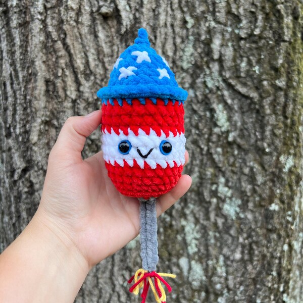 Boom the Firecracker Crochet Pattern - Etsy