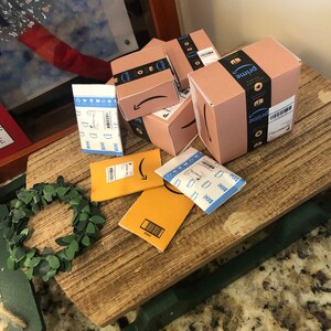 Mini UPS BOX template Instant Download printable Packages | Etsy