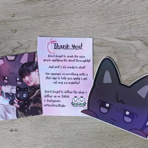 Ateez Aniteez Peeker Car Decals Ateez Stickers Aniteez Decal Ateez Car ...