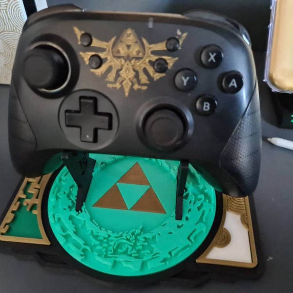Zelda Tears of the Kingdom Pro Controller Display Stand - 3D Printed - Etsy