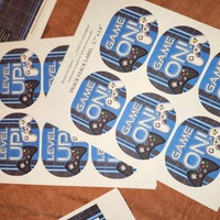 Gamer Party Food Tent Labels, Video Game Party Gaming Birthday ...