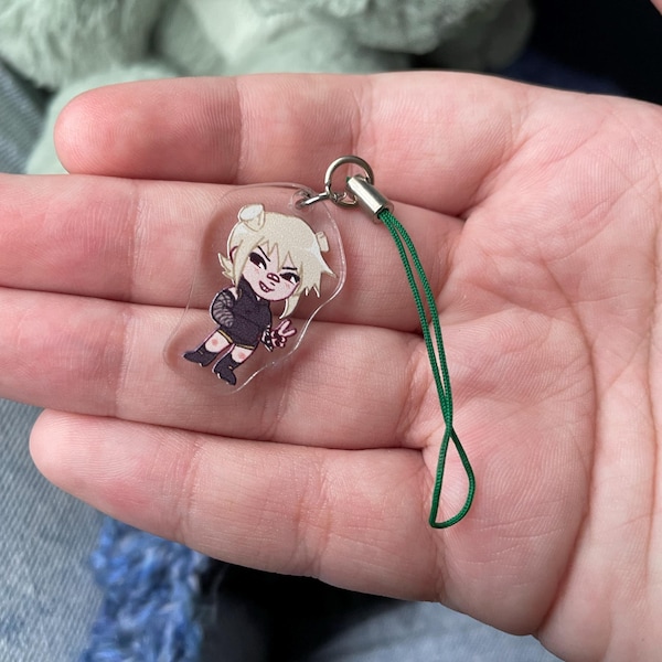 Scott Pilgrim Mini Acrylic Phone Charm Keychains - Etsy