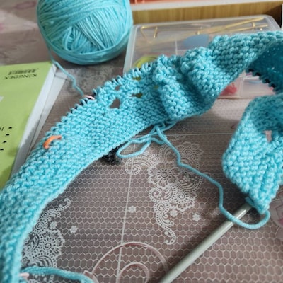 Beginner Wavy Rib Baby Blanket Knitting Pattern / Simple & Easy Knit ...