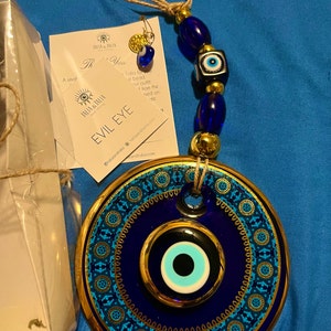 Evil Eye Wall Hanging, House Protection, Home Decor, New Home Gift Idea ...