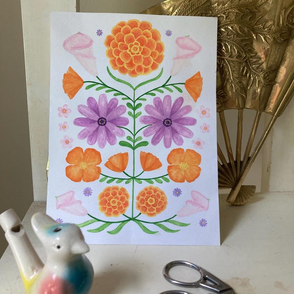 Printable Victorian Paper Puzzle Purse | Folk Art Card | Printable Card ...