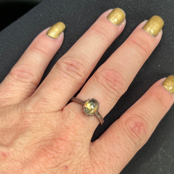 Crystal Mushroom Necklace | Cottagecore Pendant, Raw Crystal Jewelry ...