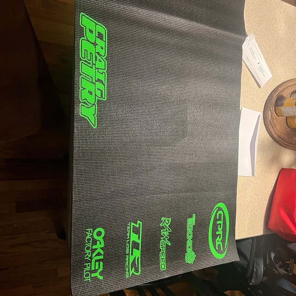 Custom RC Pit Mat, Sponsor Logo Work Mat - Etsy