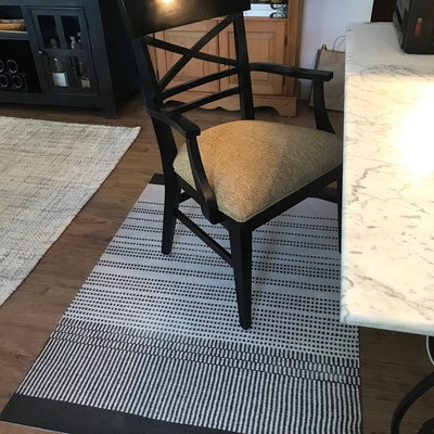 EZRA Art Mat, Red Vinyl Protective Mat, Persian/turkish Design ...