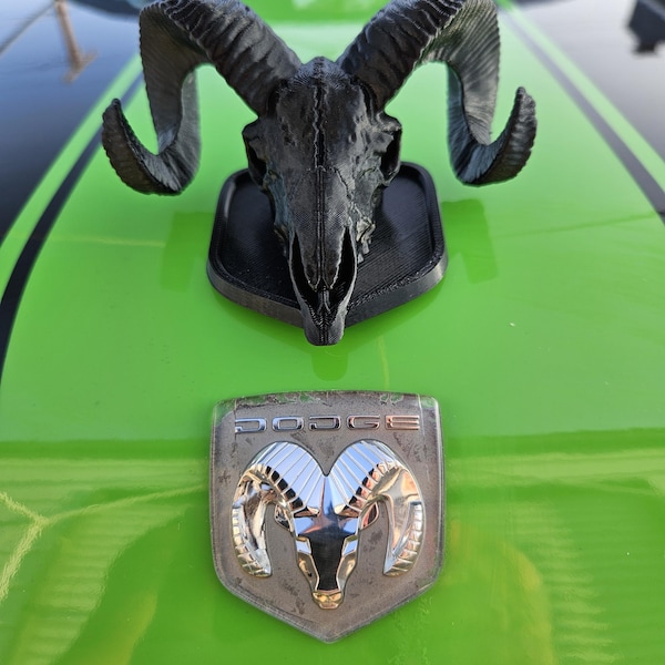 3rd Gen 02-06 Grill Ram Head Badge Ornament Emblem Fits Ram 1500, 2500 ...