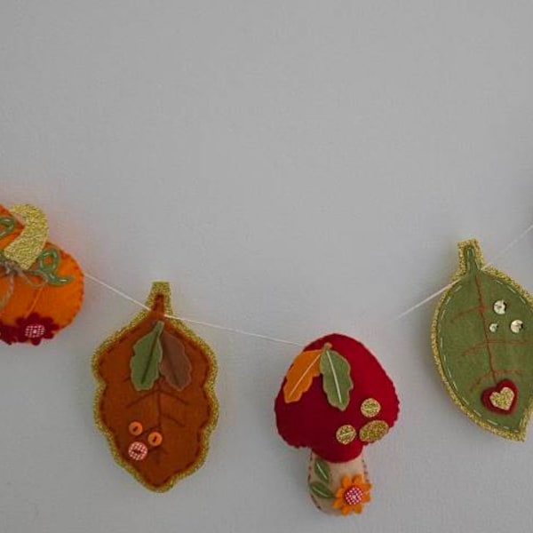 PDF Pattern and Instructions for Pastel Jungle Garland. Digital Pattern ...