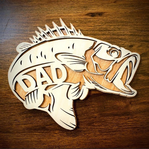 Bass Father's Day Sign-dad-grandpa-uncle-papa-blank One for ...