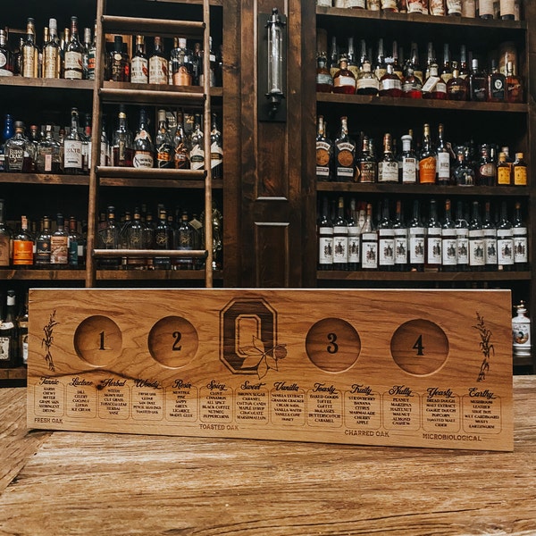 Personalized Bourbon Whiskey Flight Board - Etsy