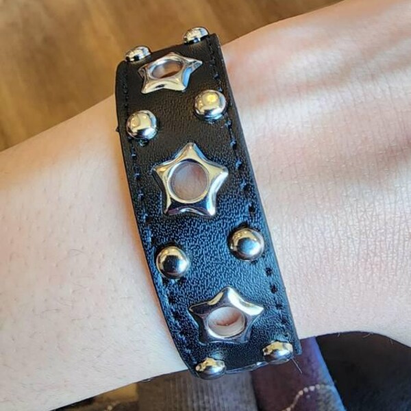 Black Faux Leather Choker, 10mm Plain Black Choker, Punk Choker, Rocker ...