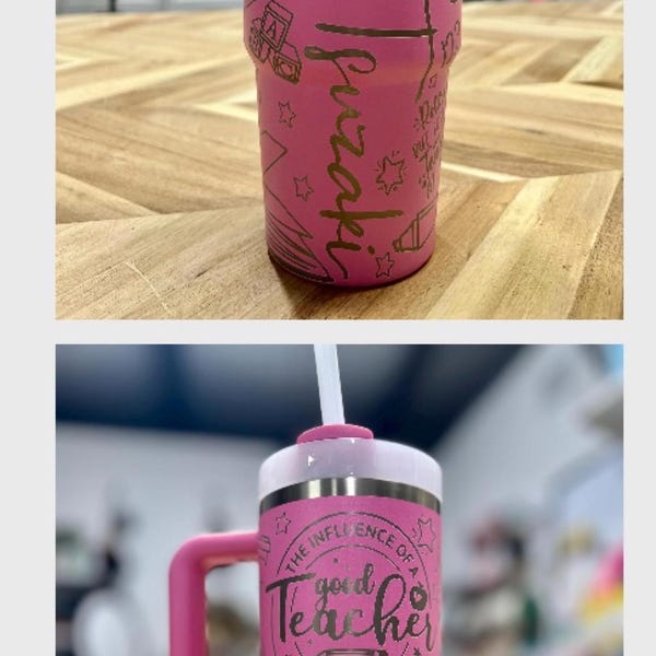 Custom Full Wrap Flip Top Stanley - 20oz & 30 Oz - Etsy