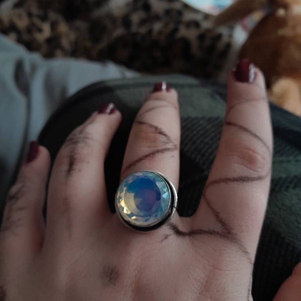 Silver Gemstone Ring, Sample From Assorted Shapes, Colors and Sizes ...