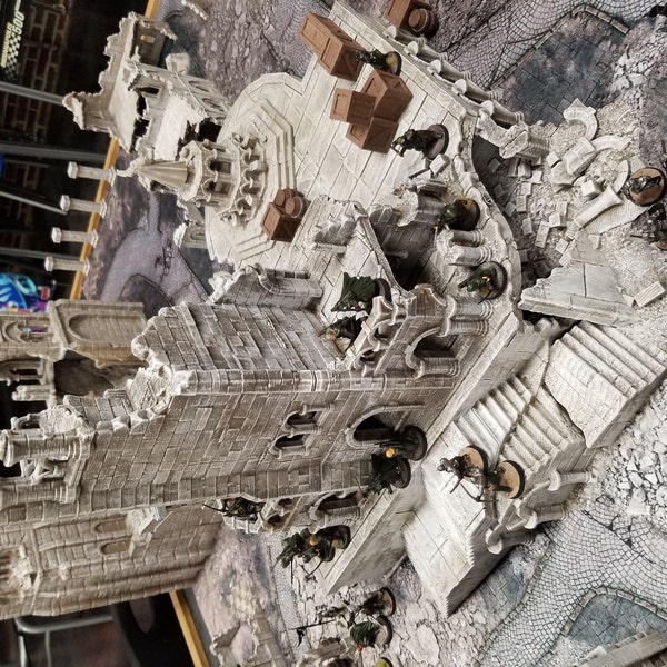 Old Dwarf Fort for Dnd, Pathfinder, Wargaming - Etsy