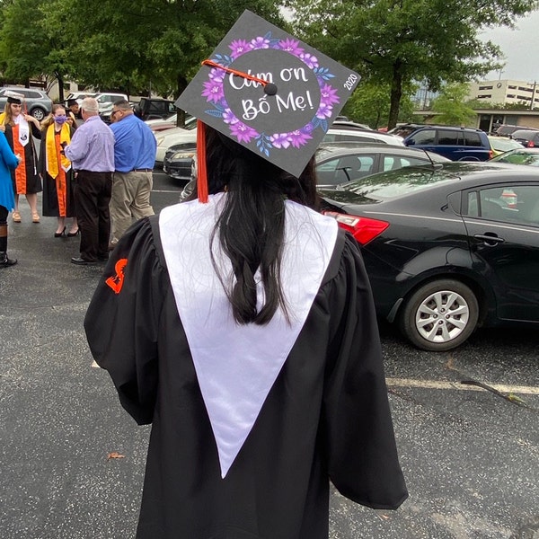 Grad Cap Topper Graduation Gift Tassel Custom Grad Quote Grad Cap ...
