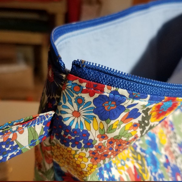 Esme Zip Pouch, PDF PATTERN, Knitting Project Bag, Travel Pouch - Etsy