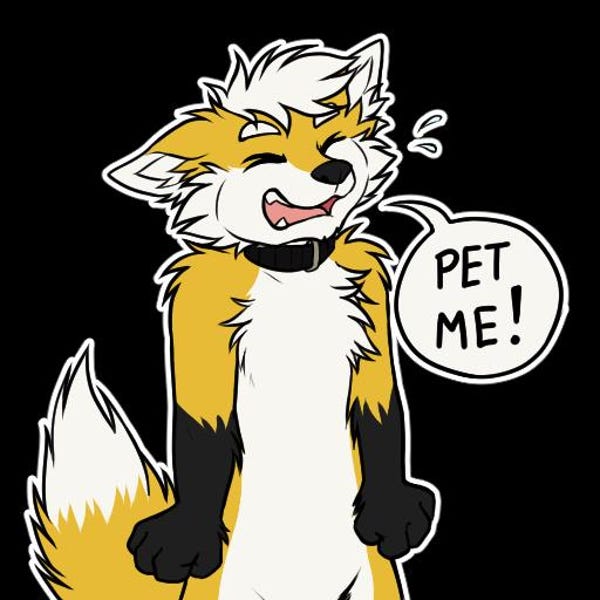 One Custom Furry Telegram Sticker - Etsy