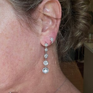 Squoval Diamond CZ Ring, Dainty Cubic Zirconia Ring, Oval Diamond Ring ...