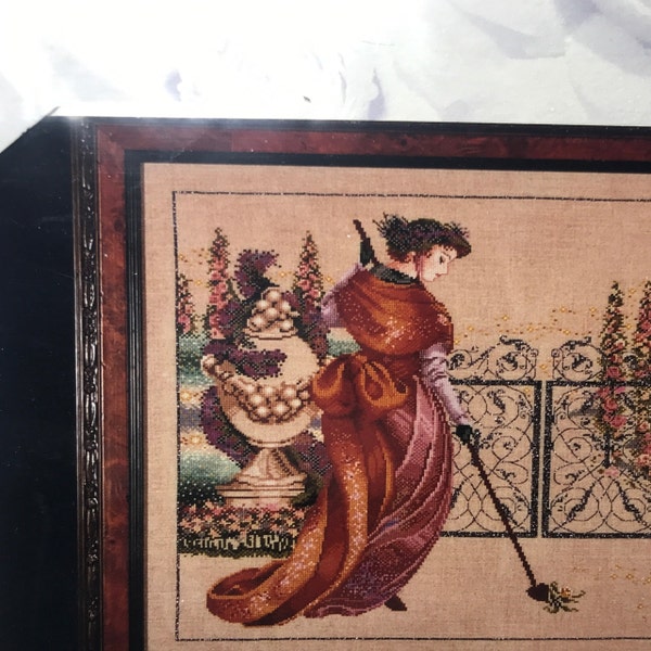 Button up *FREE Insured Shipping* Prairie Schooler Retired Counted ...