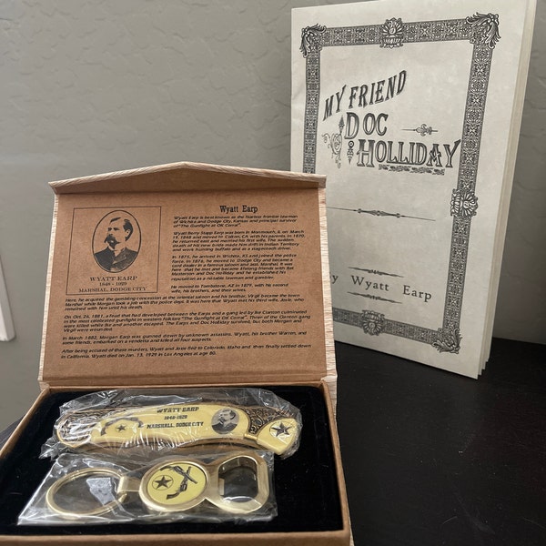 My Friend Doc Holliday Holiday Wyatt Earp Tombstone Booklet Novelty ...