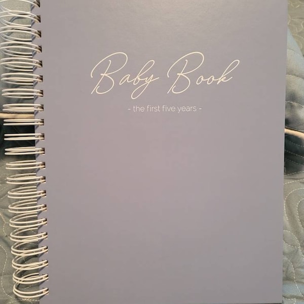 Baby Book | Personalized Baby Book | Baby Memory Book | Baby Shower ...