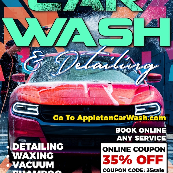 Car Wash Flyer | Edit Online | 5X7 Digital & Printable | Do It Yourself ...