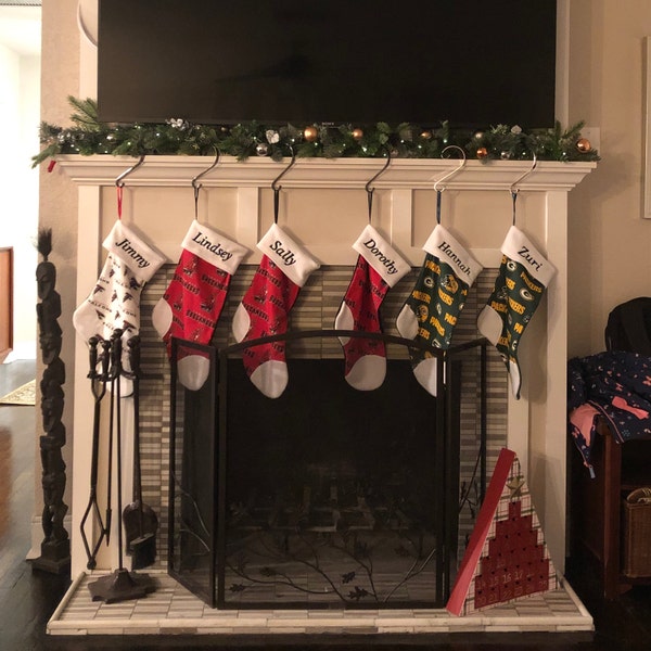 Personalized NFL Dallas Cowboys Football Christmas Stocking Embroidered ...
