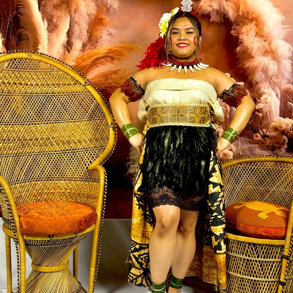 Kiki/titi Fulumoa. Samoan Costume Kiki overskirt. Perfect for All Ages ...