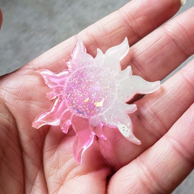 Mini Etched Tangled Sun Silicone Mold Shiny Mould for Resin and ...
