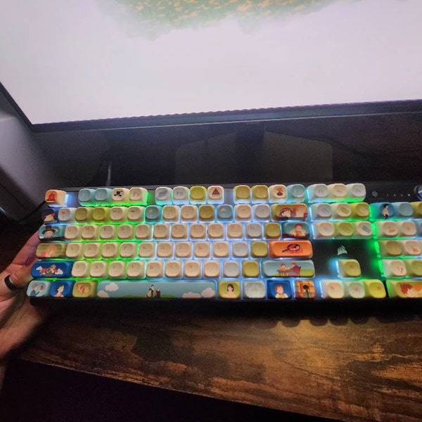 Capybara 138 Keycaps Set | MDA Profile | PBT Molded for MX Style ...