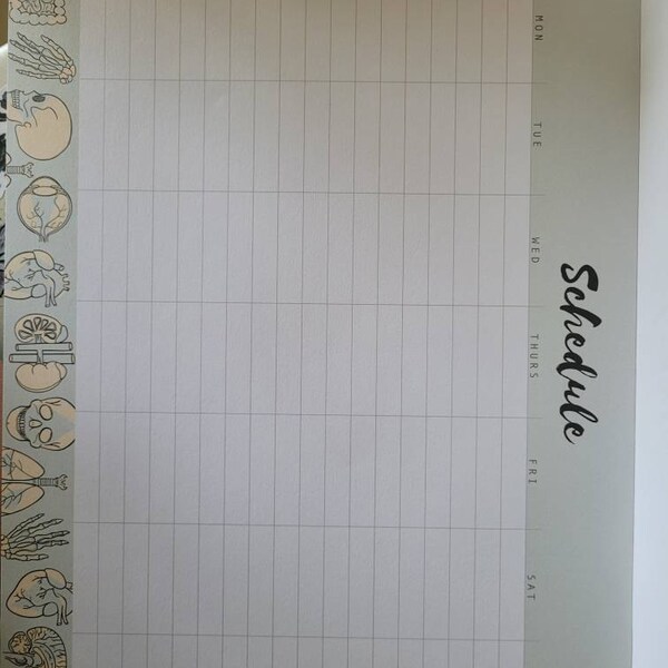 A4 Disease Summary Notepad for Medical Students, Nursing Students ...